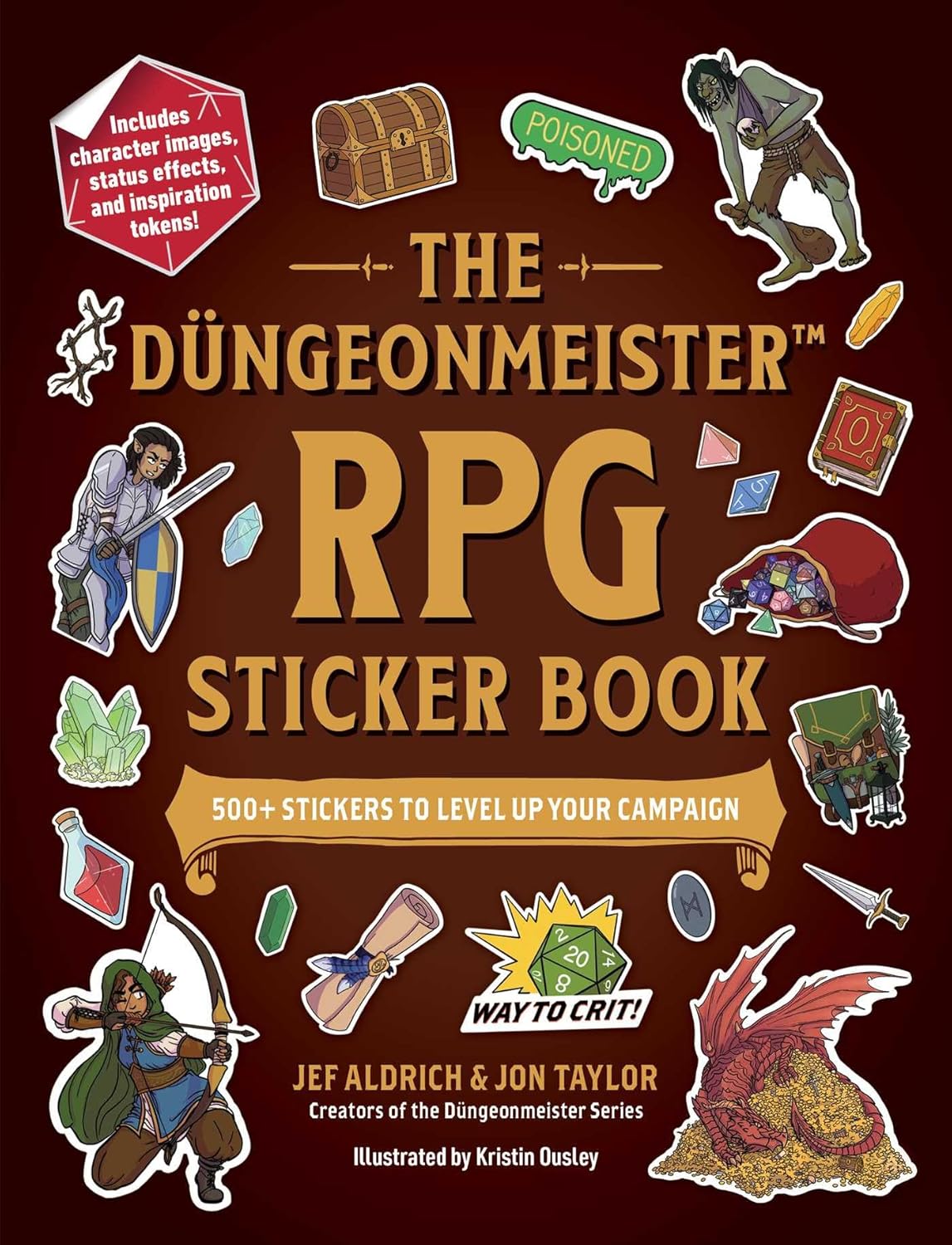 The Düngeonmeister RPG Sticker Book: 500+ Stickers to Level Up Your Ca