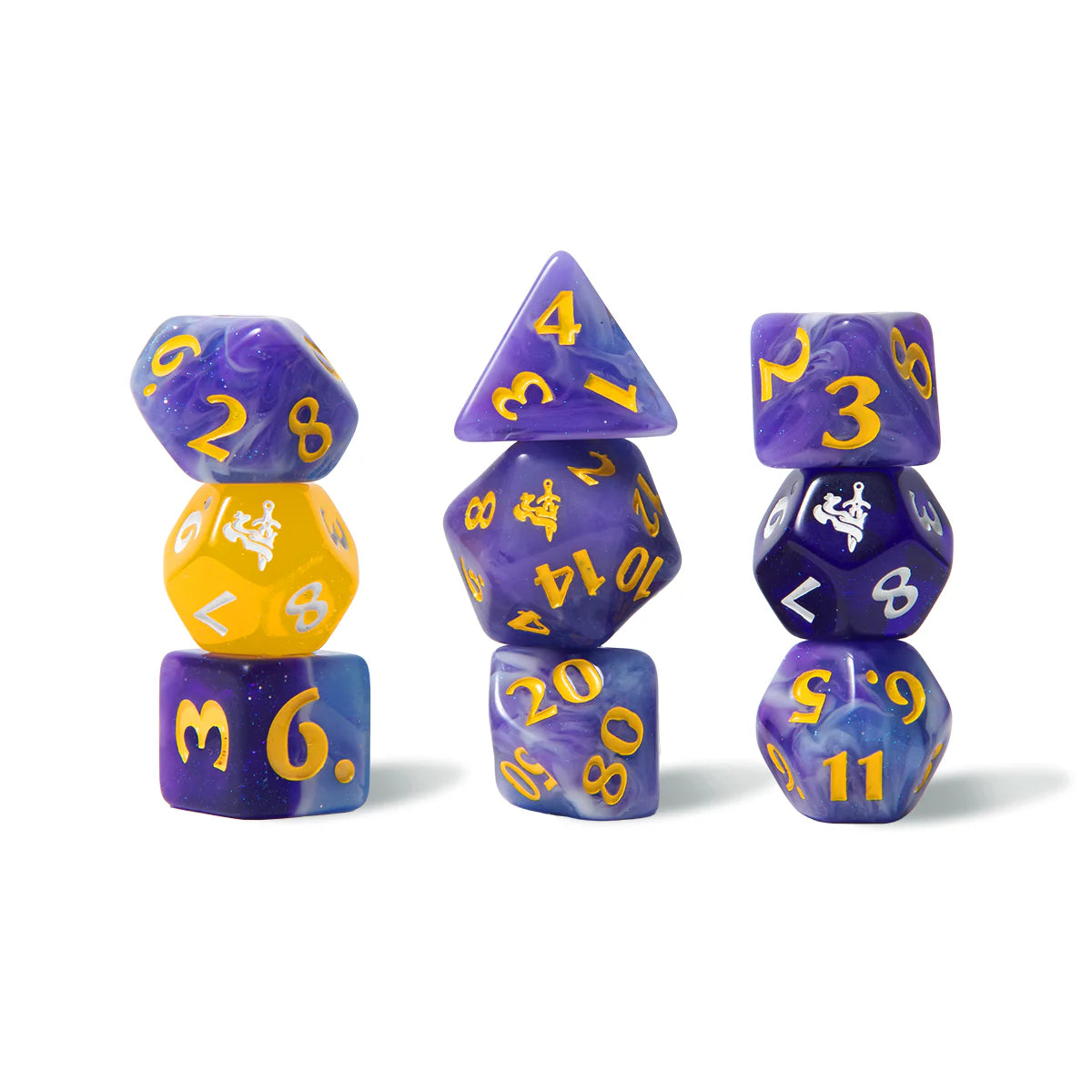 Daggerheart Dice Set (9-tlg.) Fear & Hope D12