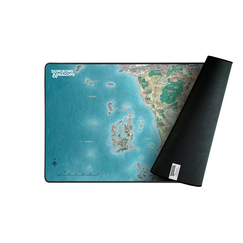 D&D XL Mousepad - Faerun Map
