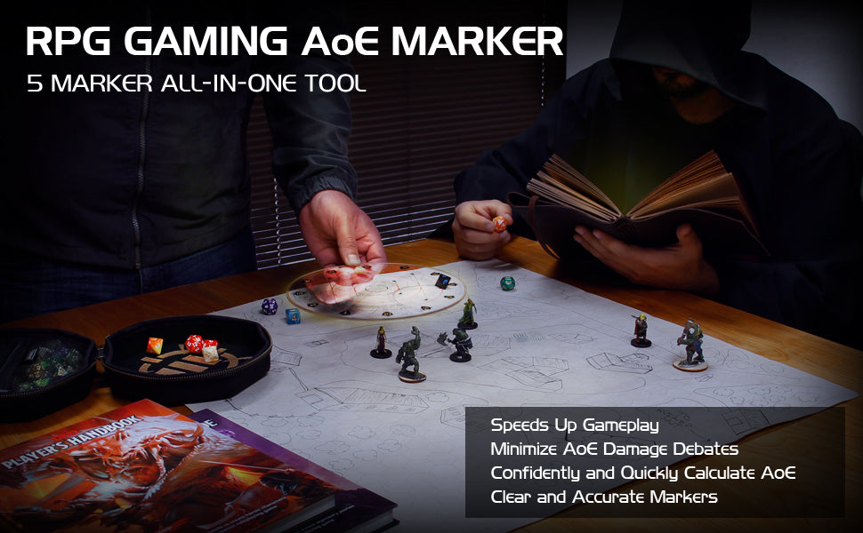 AoE spell templates (Area of Effect Marker)